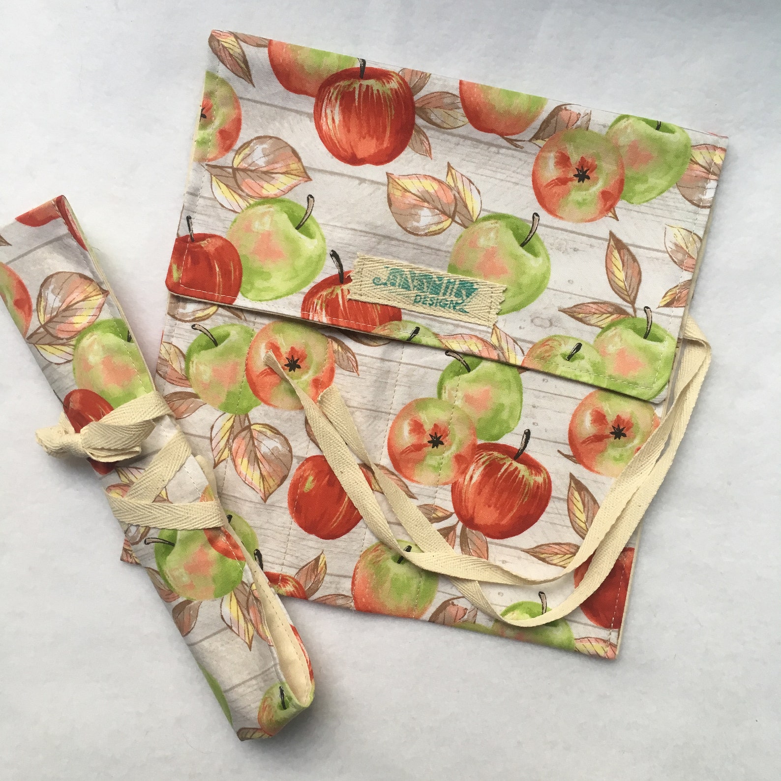 Cutlery Roll Wrap Utensil Wrap Travel Picnic Zero Waste - Etsy