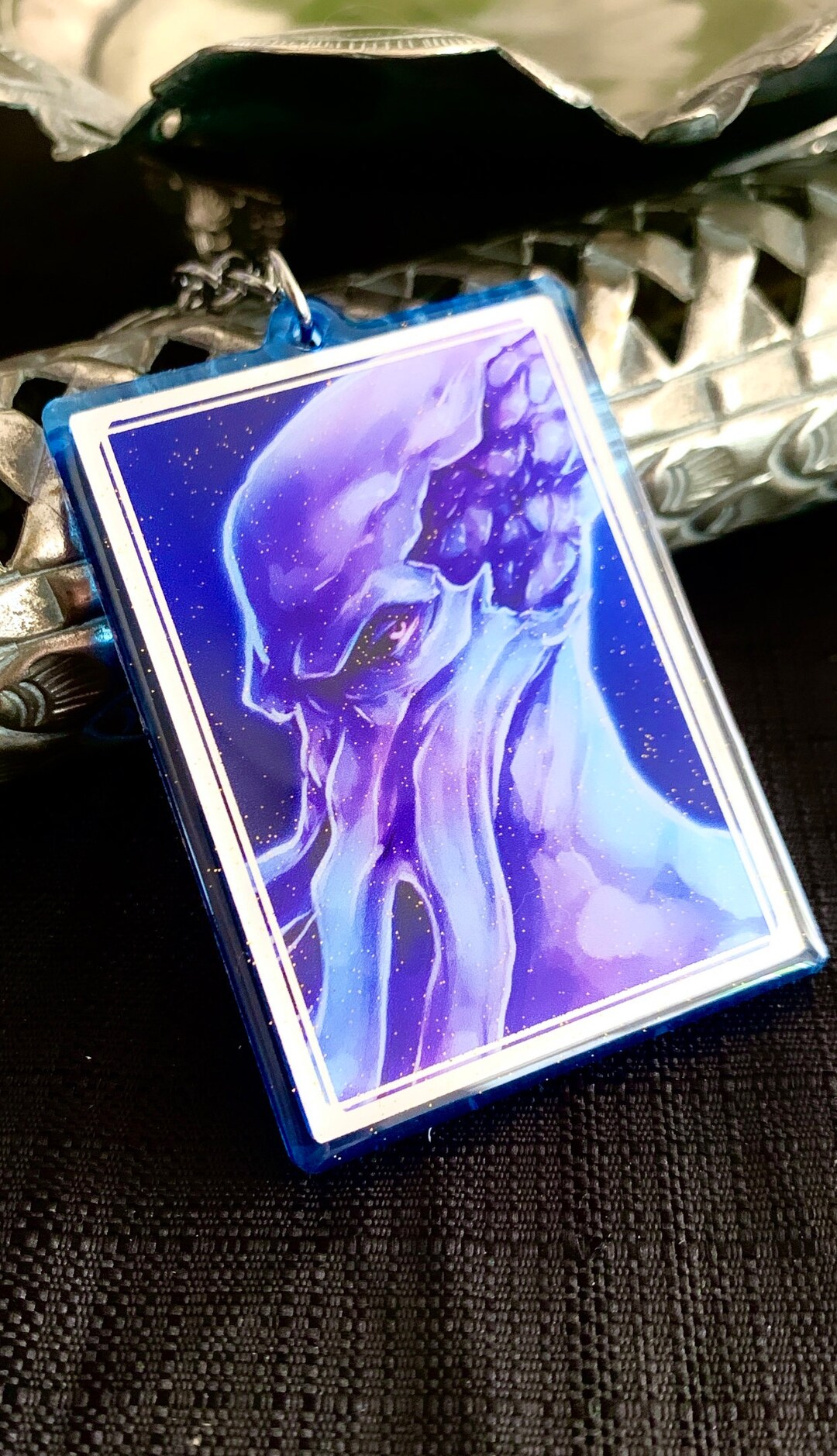 BALDUR'S GATE 3 the Emperor 7cm Glitter Keychain. P R I N T C O M I N G ...