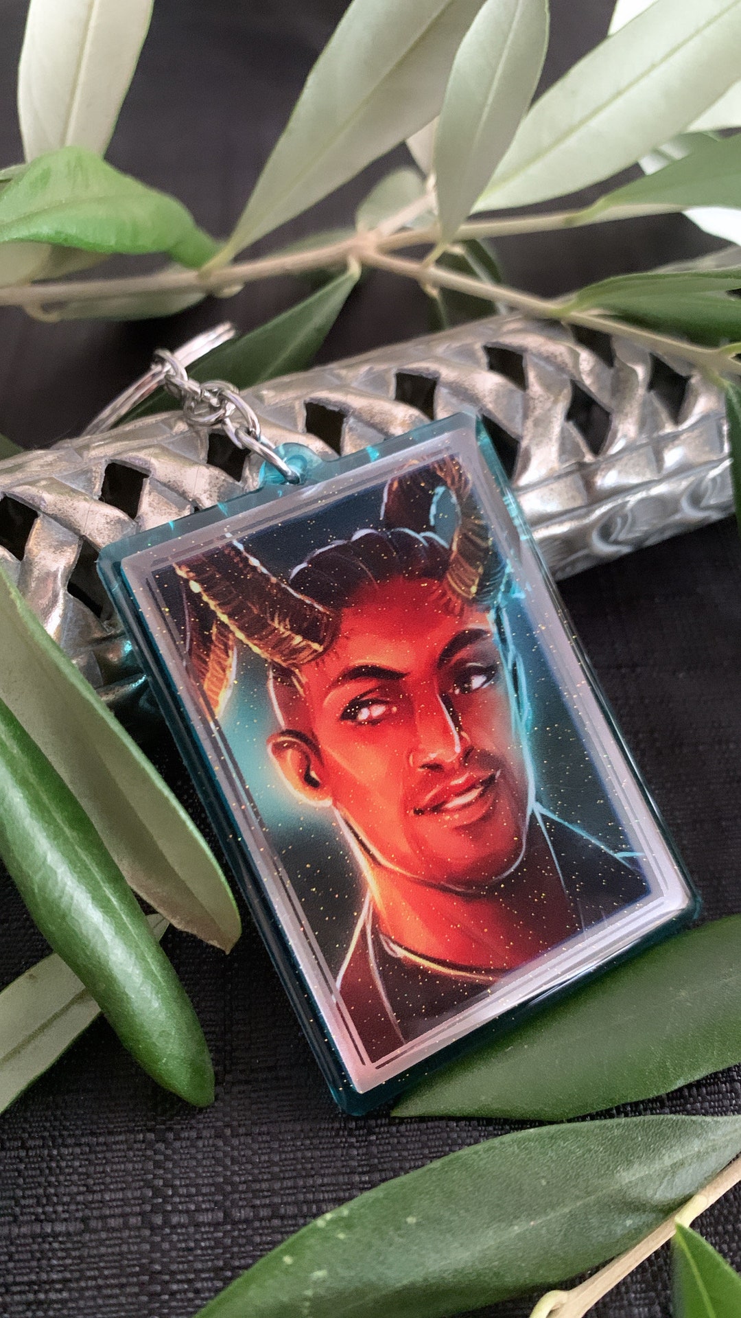 BALDUR'S GATE 3 - Wyll Ravengard - 7cm Glitter Keychain. - Etsy