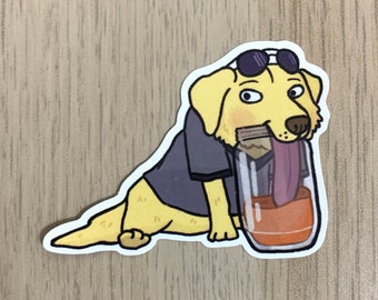 Mr Peanut Sticker - Etsy