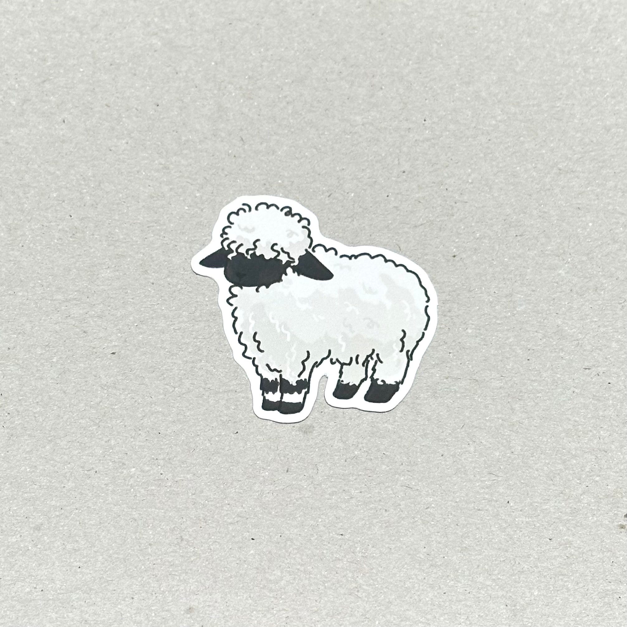 Valais Blacknose Sheep Cute Sticker - Etsy