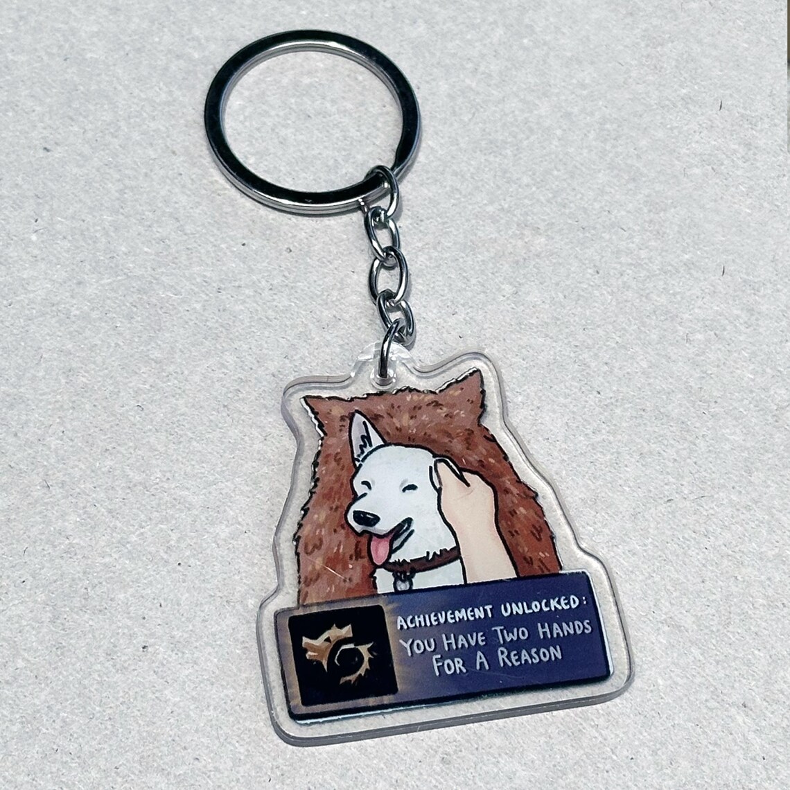 Owlbear and Scratch Gaming Achievement Keychain - Etsy