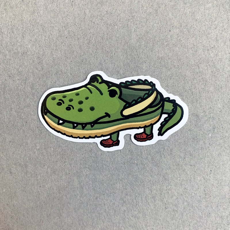 Crocodile Stickers - Etsy