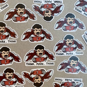 Invincible Omni Man Sticker / Invincibile Meme / Think Mark Think ...