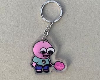 Smiling Friends Charlie Acrylic Charm - Etsy Canada