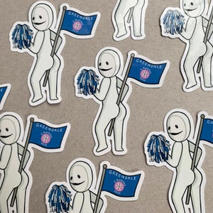 Greendale Human Being Community Sticker - Etsy