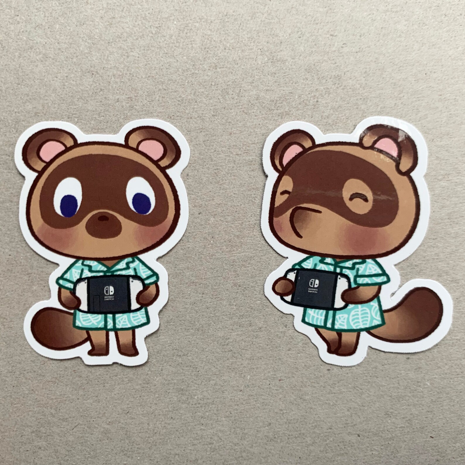 Timmy and Tommy Nook Sticker / Animal Crossing Raccoon - Etsy