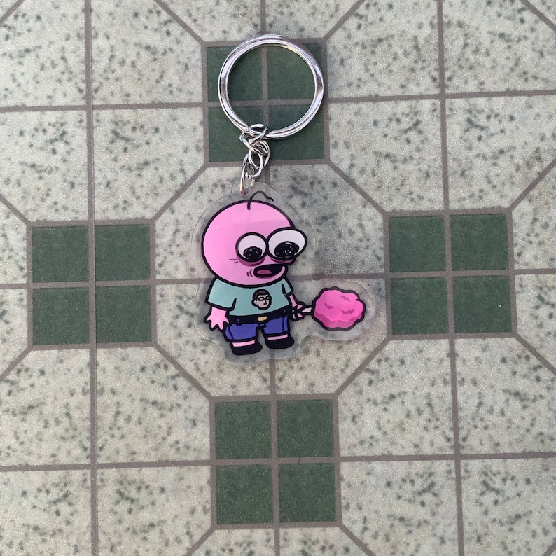 Depressed Pim Acrylic Charm Keychain / Smiling Friends / Desmond's Big ...