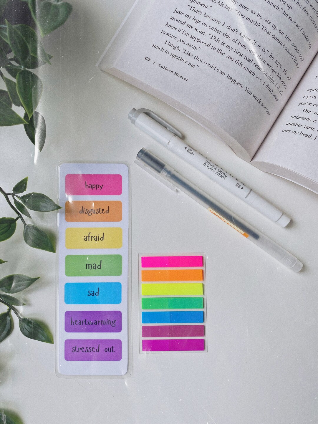 EMOTIONS ANNOTATING KIT Bookmark Noemie's Bookish Shop - Etsy