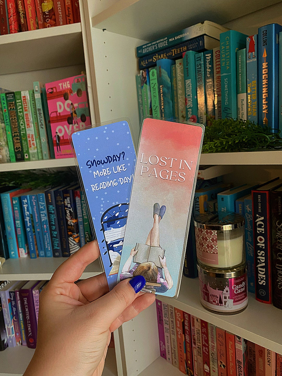 January & February Freebie Bookmarks, Noemie's Bookish Shop - Etsy