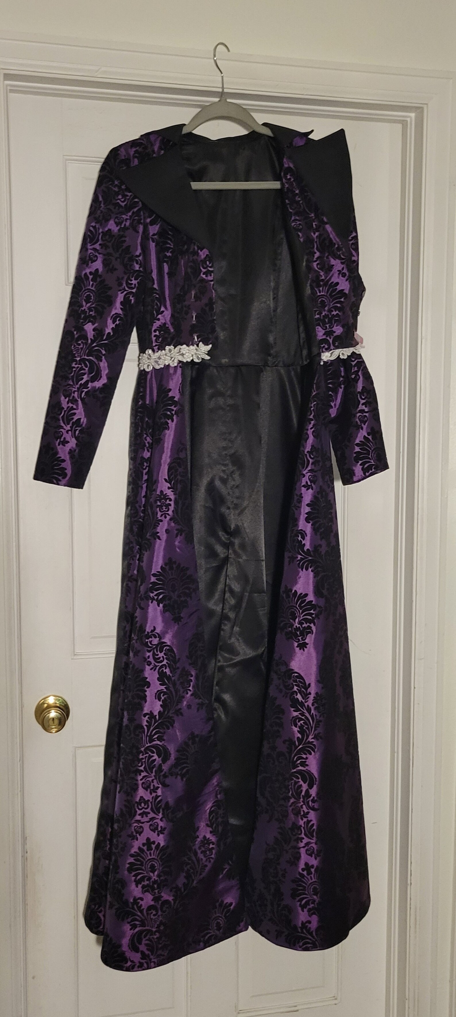Custom Size - Handmade Purple and Black Renaissance/pirate Vampire ...