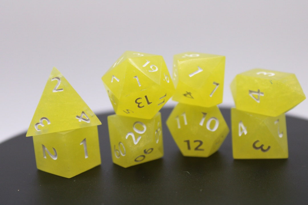 Sun Beam 8 Piece Dice Set - Etsy