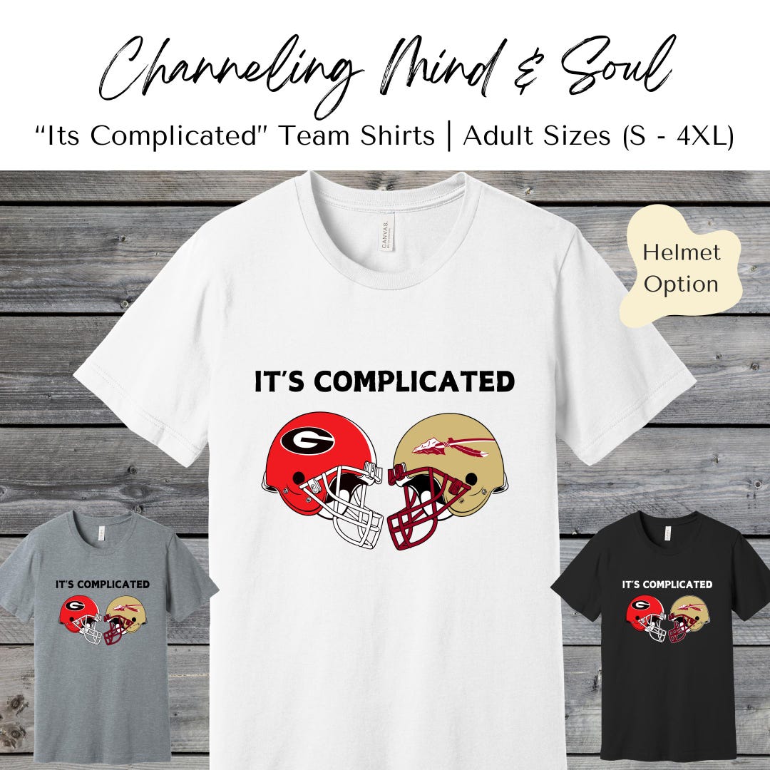 It's Complicated Shirt | Game Day T-shirt | Mascot Shirt | Custom ...