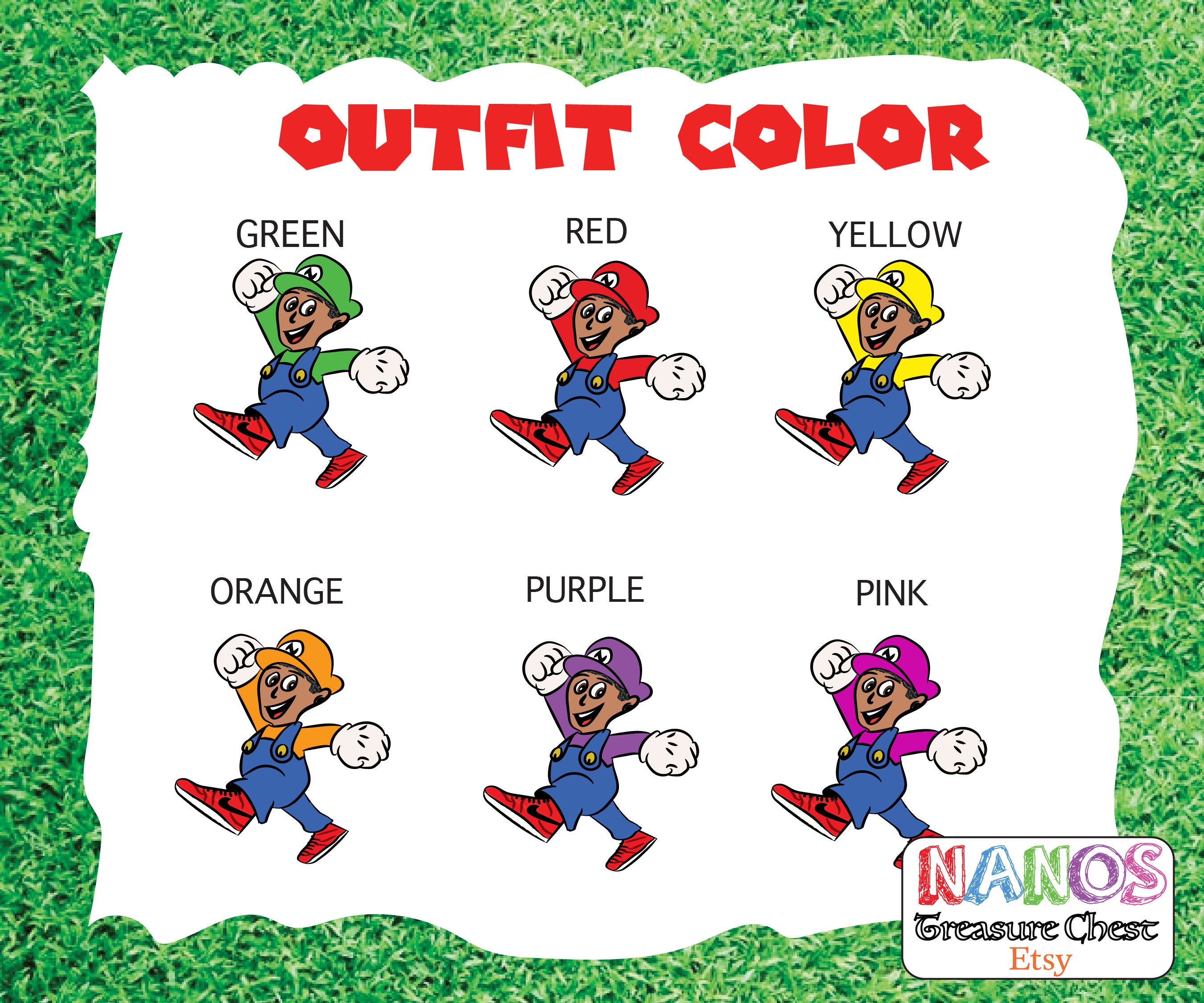 Super Mario INSPIRED Custom Shirt - Etsy