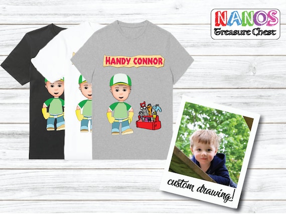 Handy Manny Inspired CUSTOM Toddler Shirt | Etsy