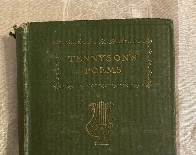 Tennysons Poems 1900 - Etsy