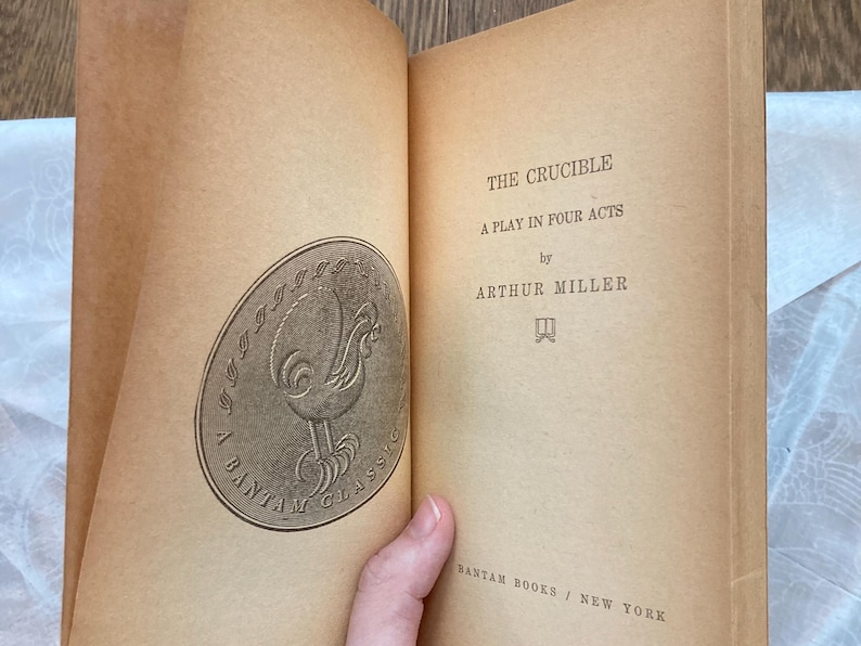 The Crucible by Arthur Miller - Etsy