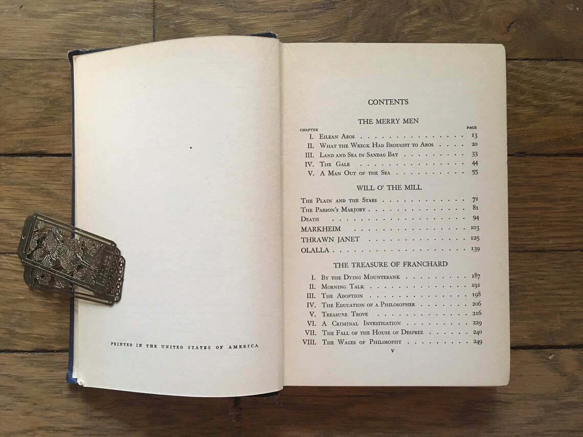 The Merry Men by Robert Louis Stevenson - Etsy