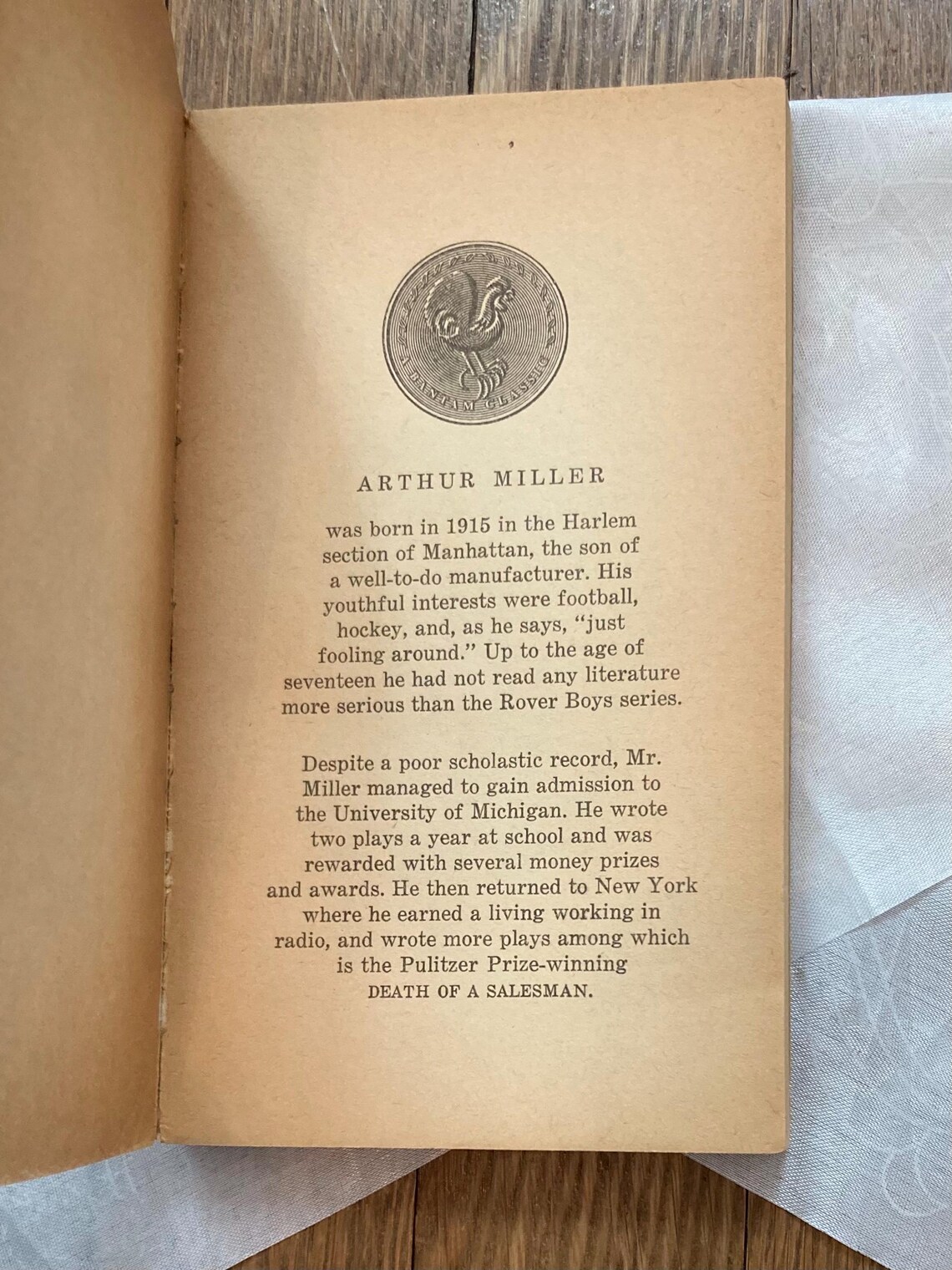 The Crucible by Arthur Miller - Etsy