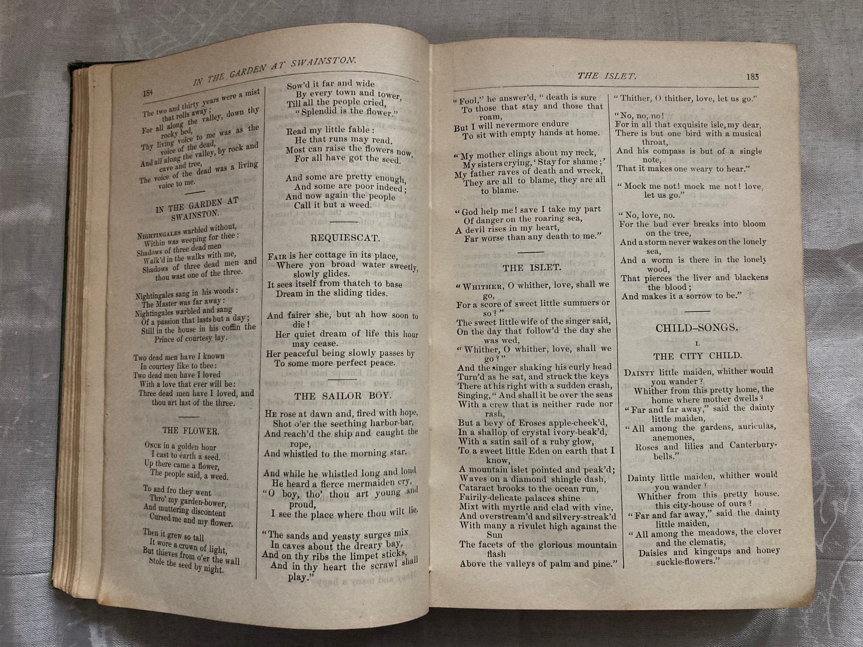 Tennysons Poems 1900 - Etsy