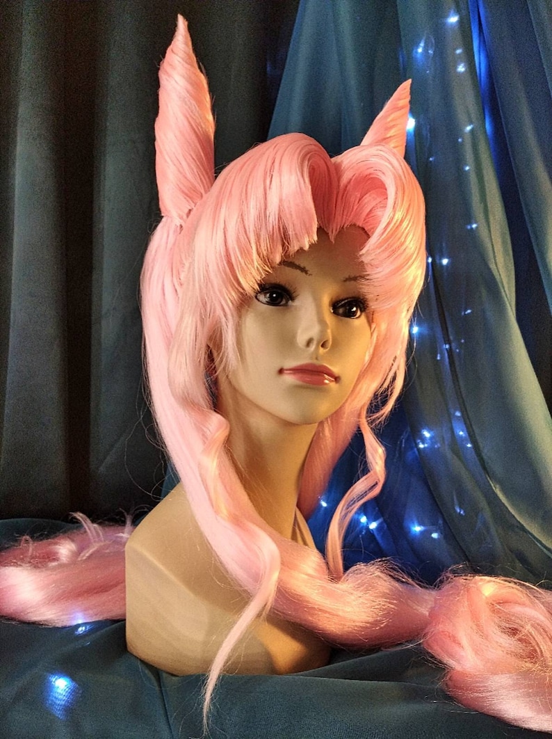 Sailor Moon Black Lady Chibiusa Adult Inspired Cosplay Wig Etsy