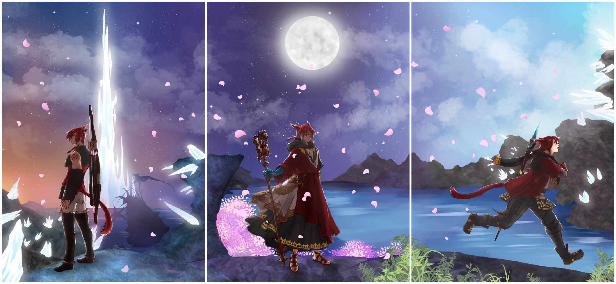 FFXIV 5x7 Crystal Exarch Prints - Etsy