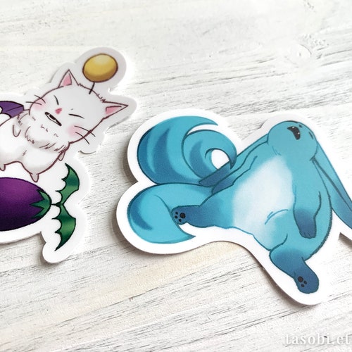 Carbuncle Proto Carbuncle Meme Vinyl Stickers FFXIV FF14 - Etsy