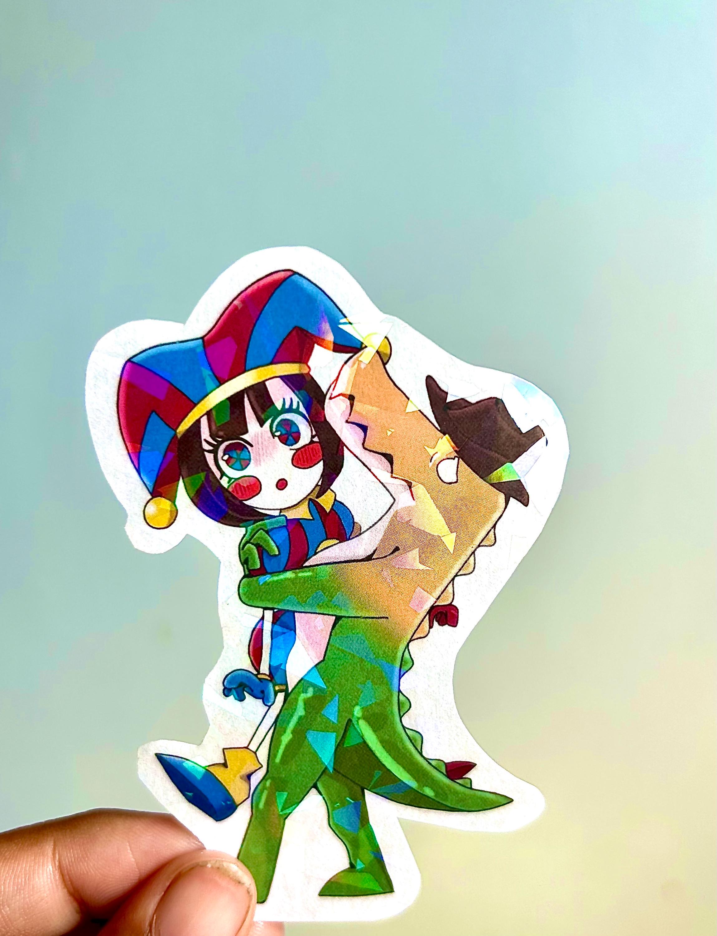 Pomni X Gummigoo Sticker the Amazing Digital Circus - Etsy