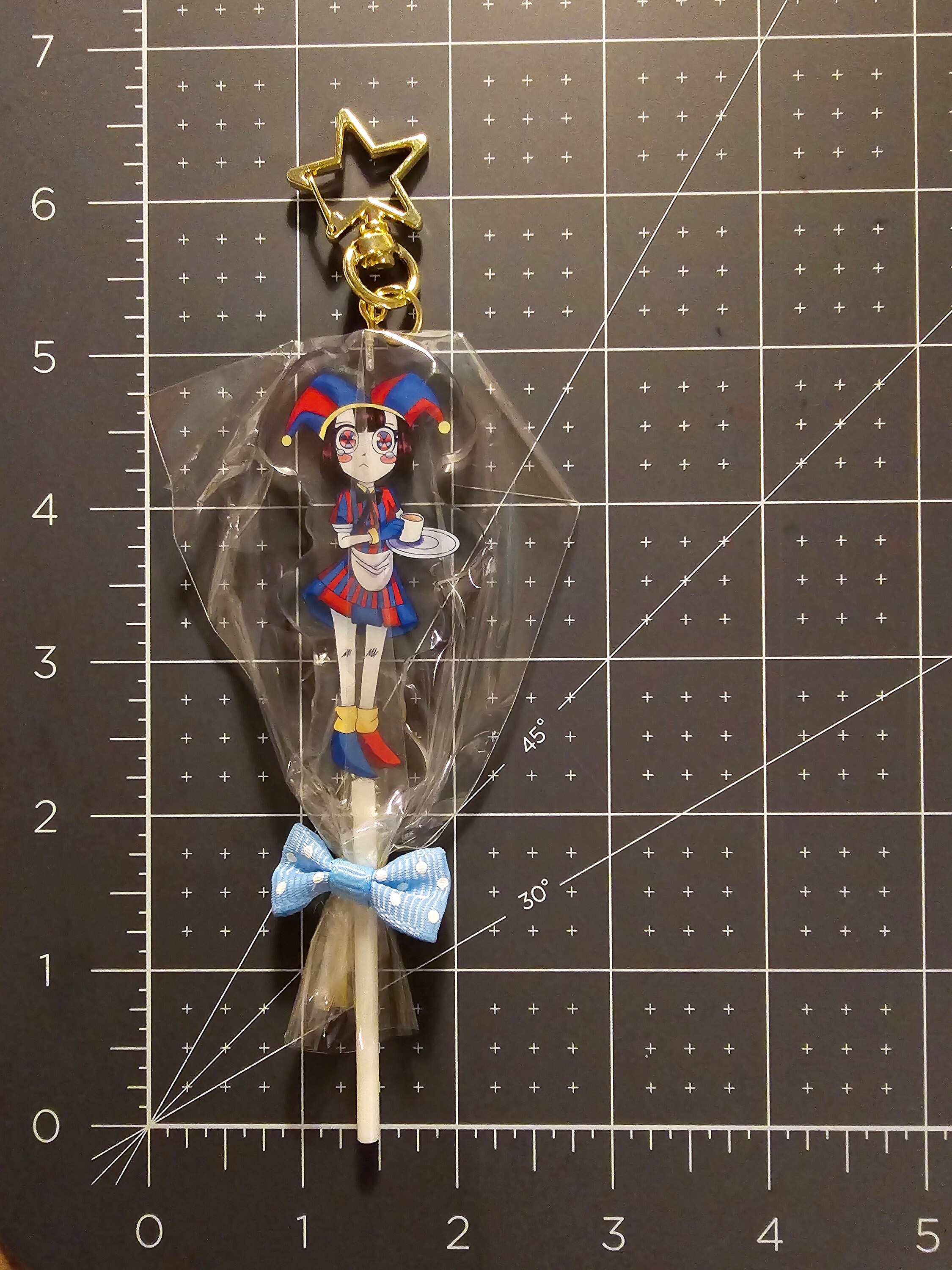 Pomni the Amazing Digital Circus Lollipop Keychain - Etsy