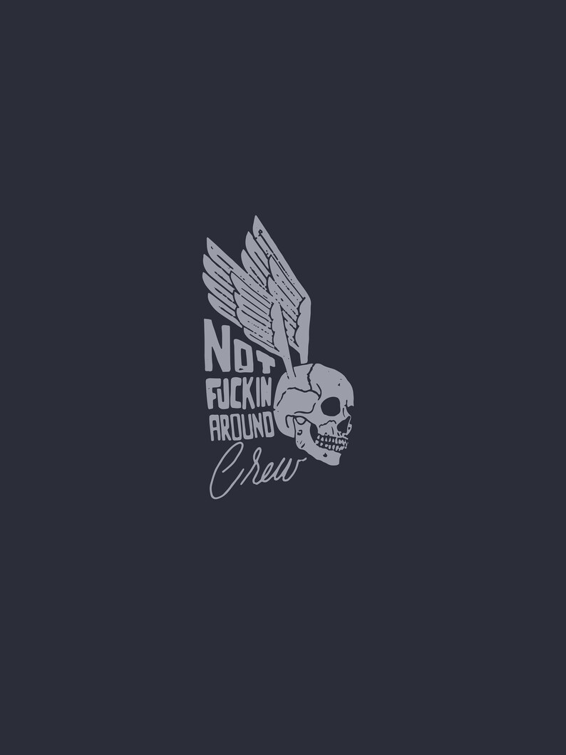 NFA Crew Printable Art Shirt Design Skull Sticker - Etsy