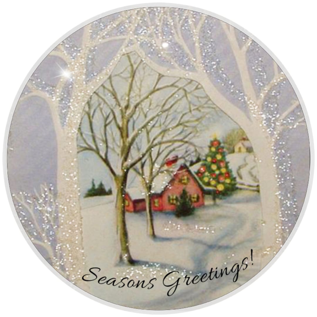 Vintage Look Christmas House Sign, Wreath Sign, Home Decor - Etsy