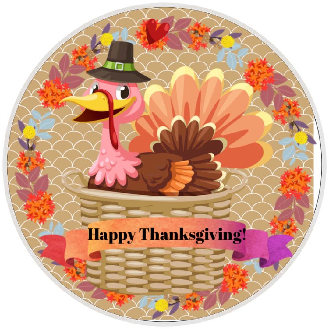 10 Thanksgiving Turkey Sign, Wreath Sign, Home Decor - Etsy