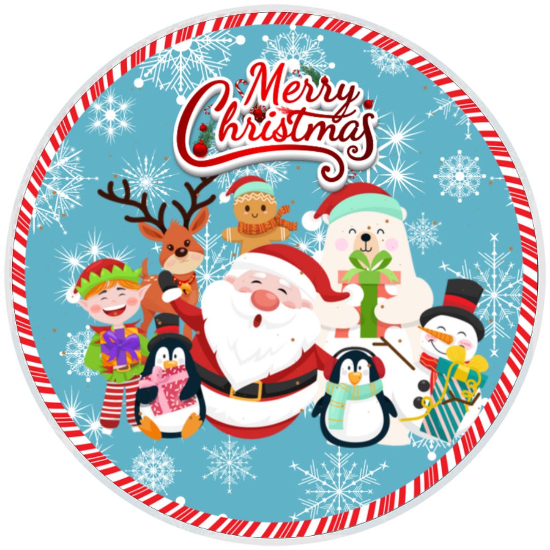 10” Christmas Friends Sign, Wreath Sign, Home Decor - Etsy