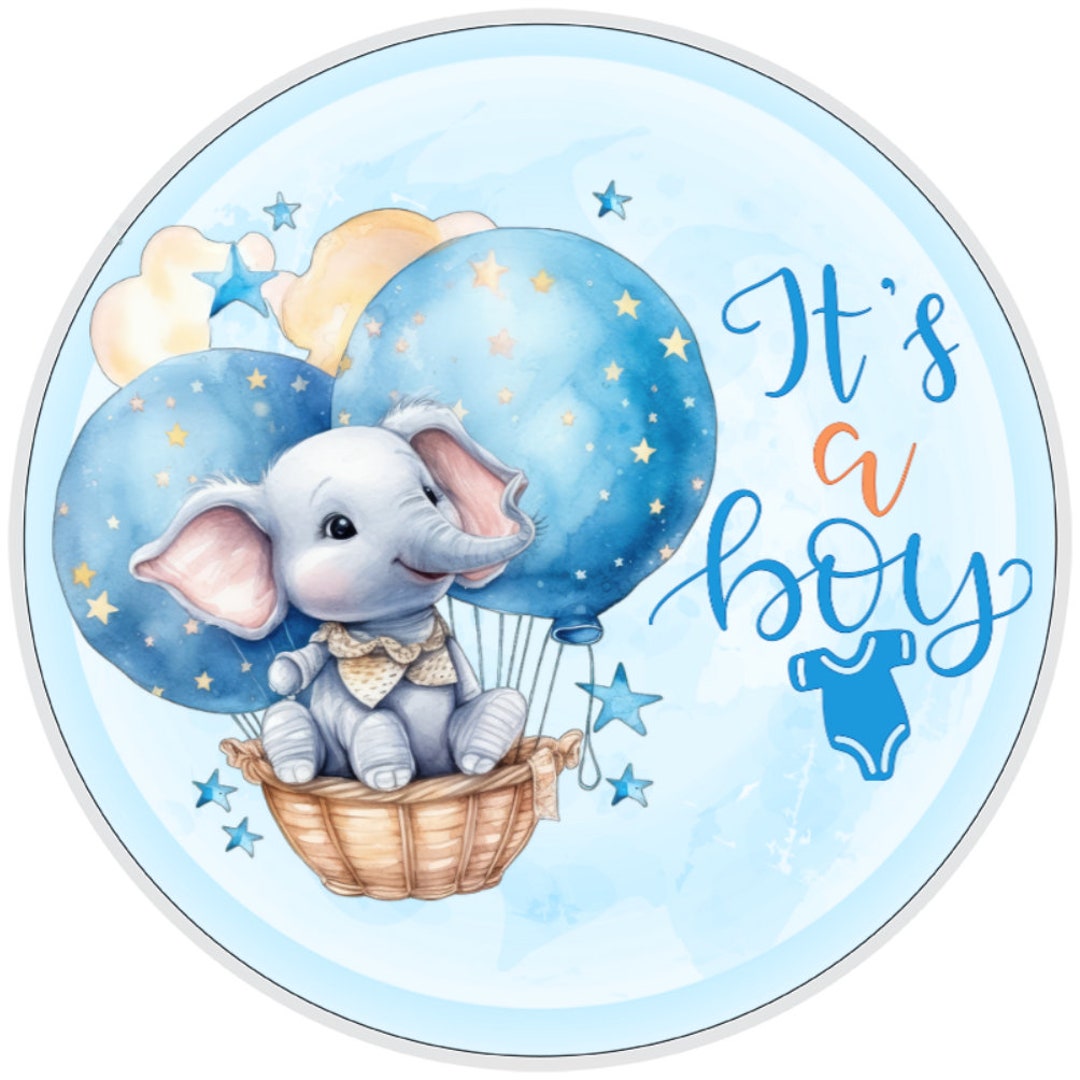 10” It’s A Boy Baby Sign, Wreath Sign, Home Decor, Metal Sign - Etsy