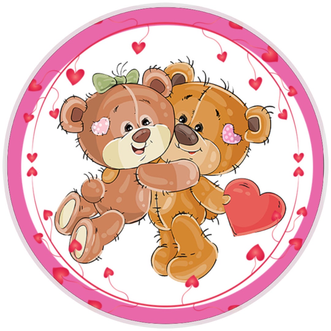 10” Love Bear Valentine Sign, Wreath Sign, Home Decor - Etsy