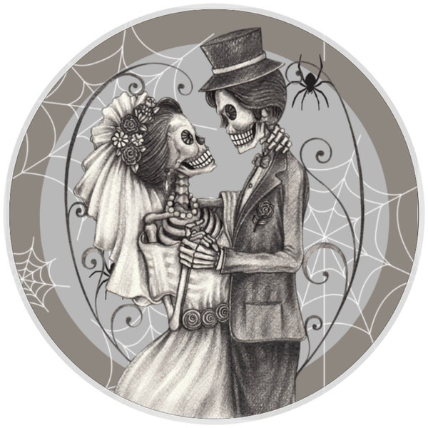 Skeleton Bride Groom - Etsy