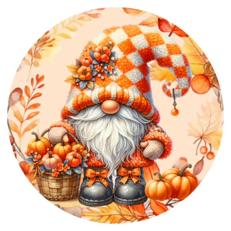 Fall Wreath Gnome - Etsy