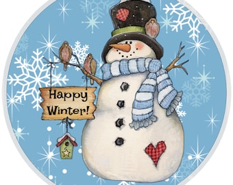 Peach Roses, Peach Snowman Sign Winter Sign, Peach Christmas, Wreath ...