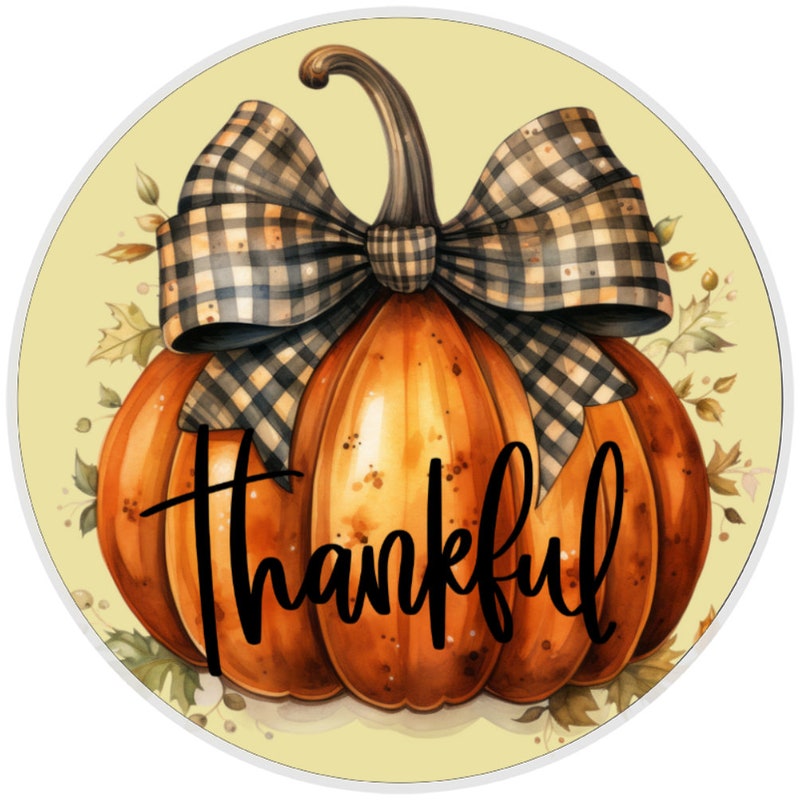 Metal Thankful Sign - Etsy