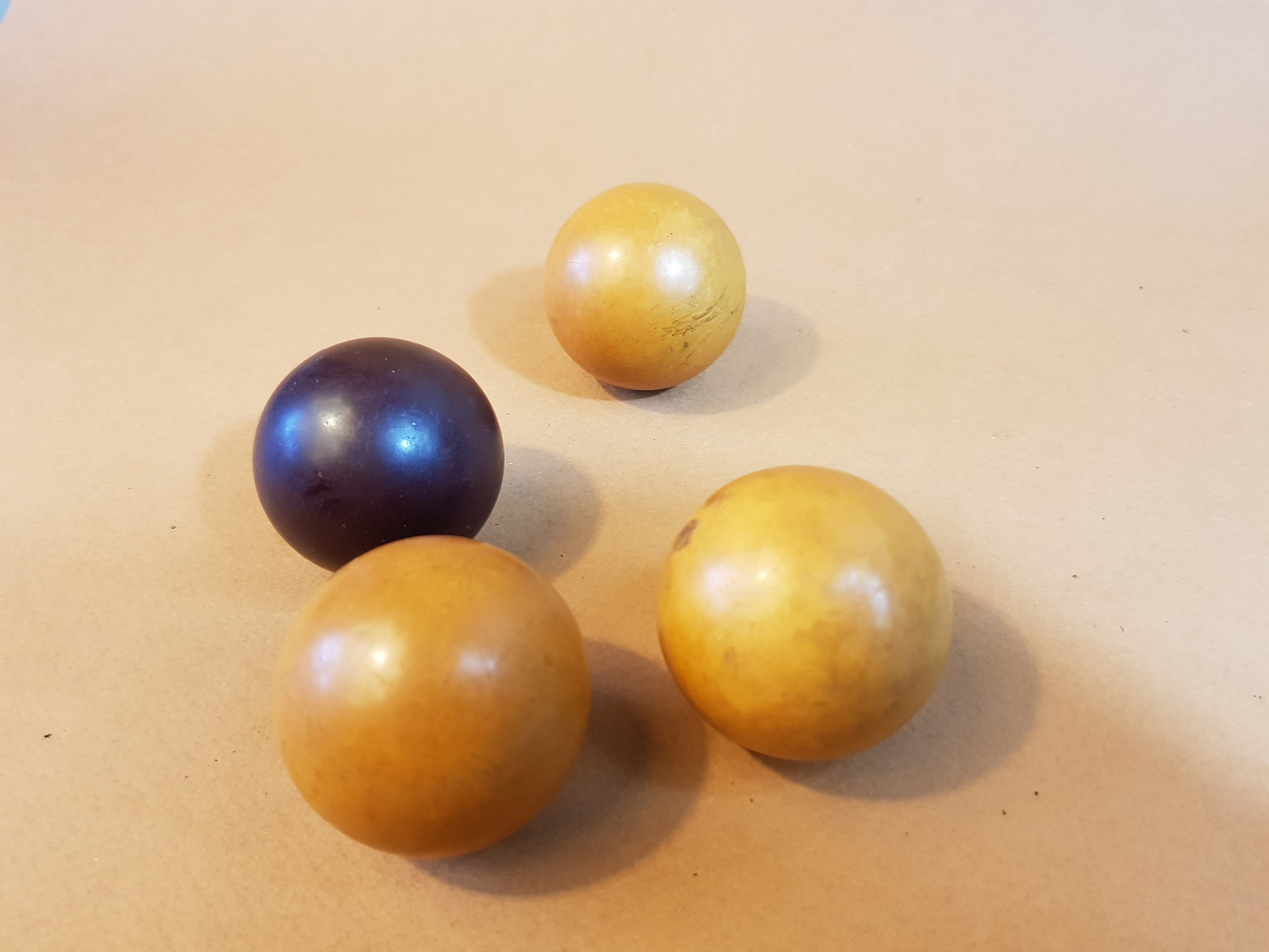 Quatre,4,boules,billes,ancien,billard,petite Table,français,russe ...