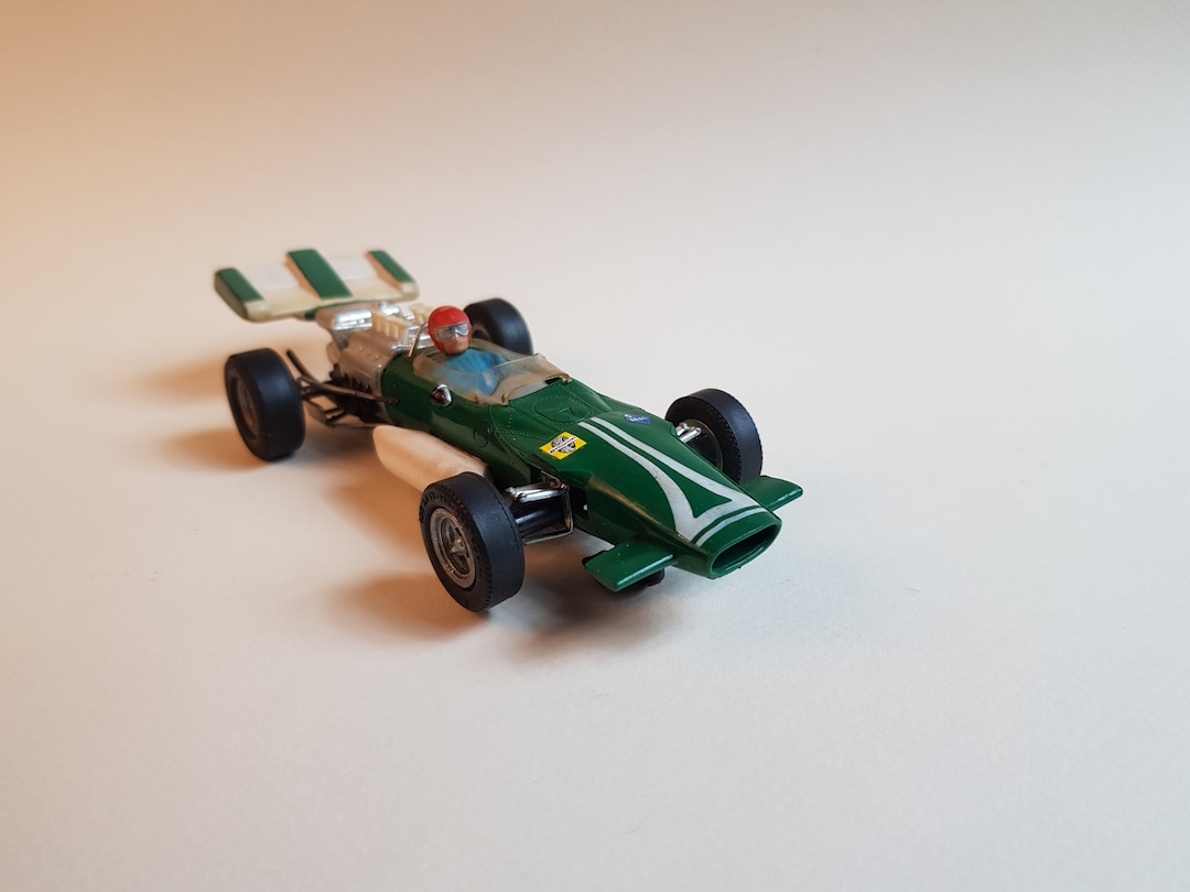 1/32,scalextric,49,slot Car,lotus,f1,vintage,customisé,double ...