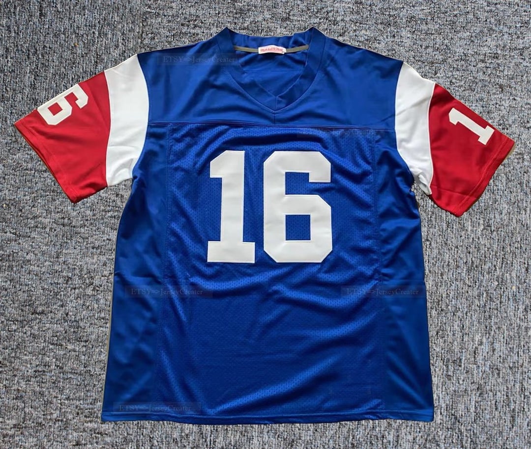 Throwback Jimmy Jim Burrow #16 Canada Football Jersey Stitched;hip Hop ...
