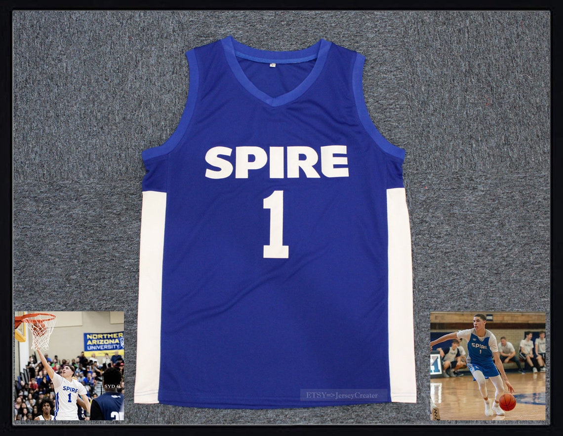 Custom Lamelo Ball 1 Spire Academy Basketball Jerseys - Etsy UK