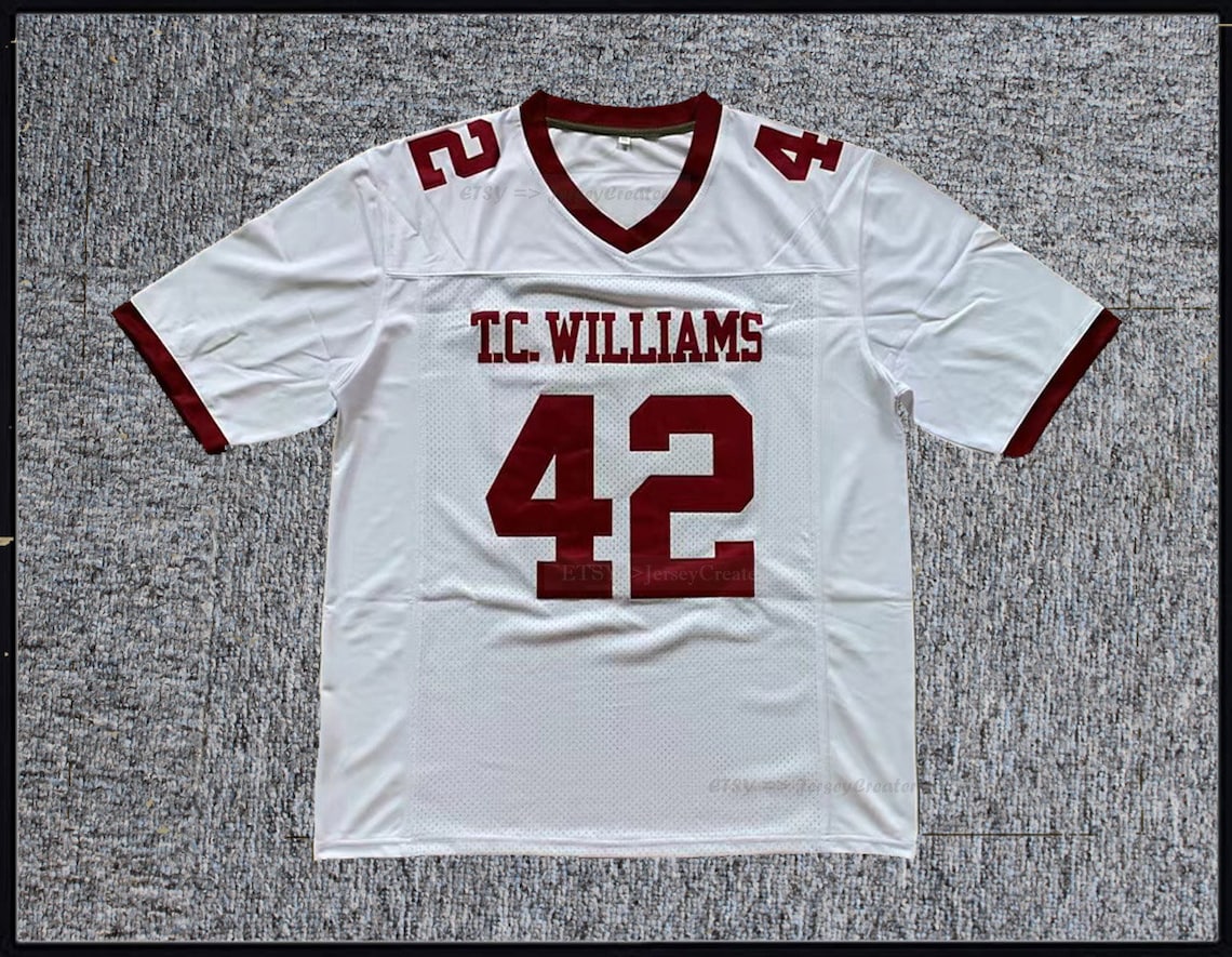 Throwback Remember the Titans #42 Gerry Bertier Football Jersey All ...
