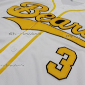 Custom 2005 Bad New Bears Tanner Boyle 3 Baseball Jerseys Bo-peep's ...