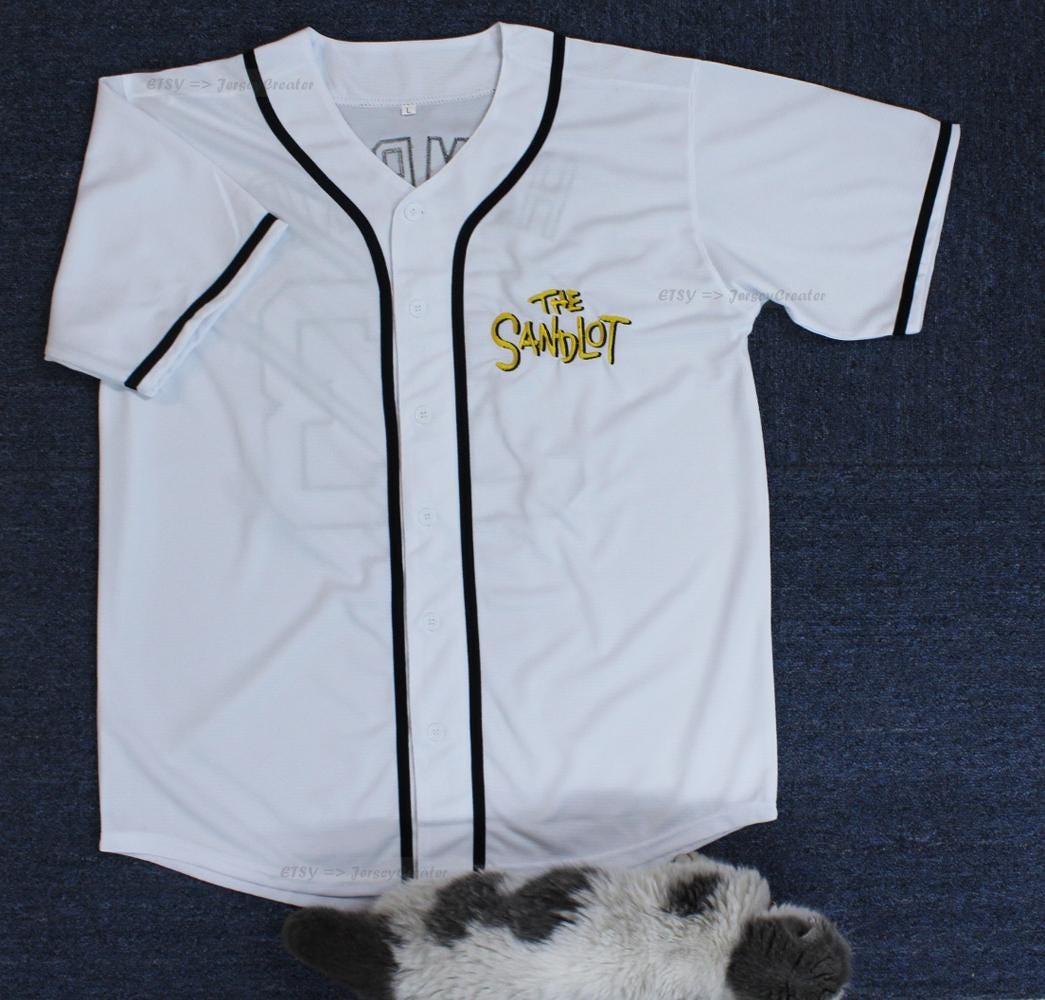 Custom the Sandlot Ham Porter Hambino #33 Baseball Jersey Sewn;toddler ...