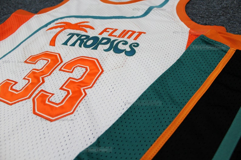 90'S Semi Pro Flint Tropics Jackie Moon 33 Basketball - Etsy