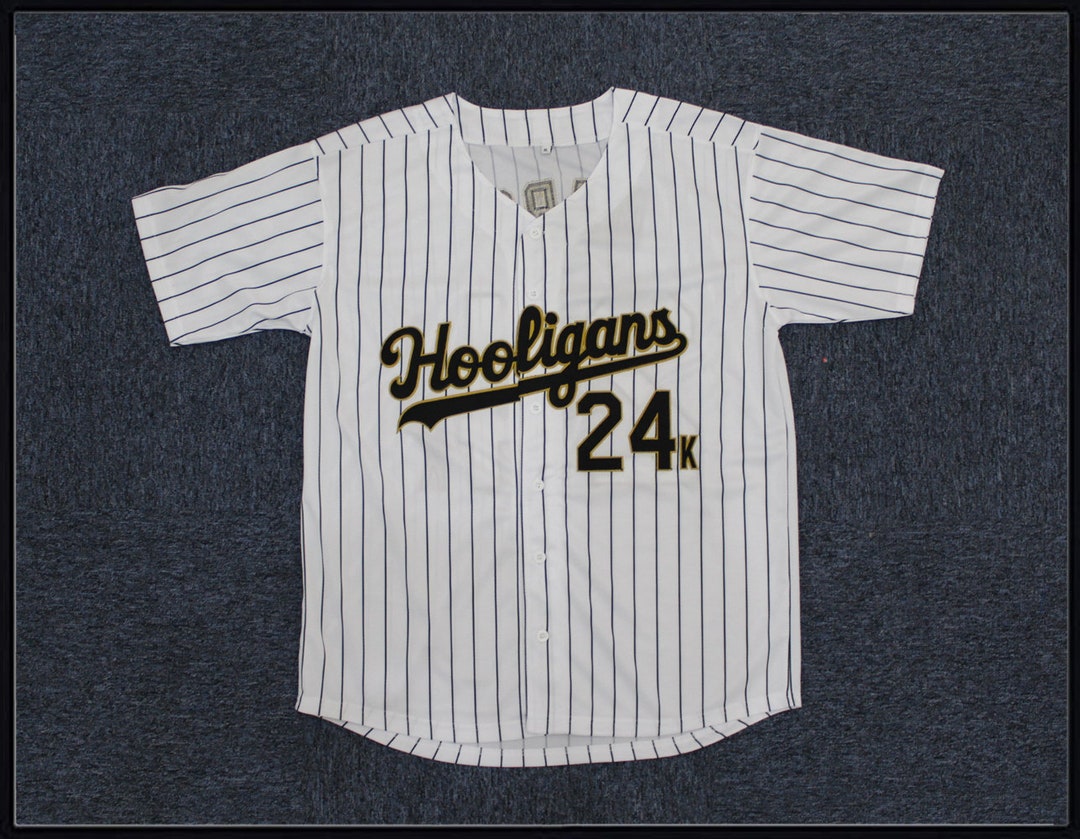 Throwback 24K Hooligans Baseball Jersey All Stitched Stripe;music ...