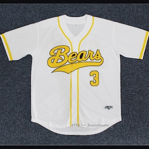 Custom 2005 Bad New Bears Tanner Boyle 3 Baseball Jerseys Bo-peep's ...