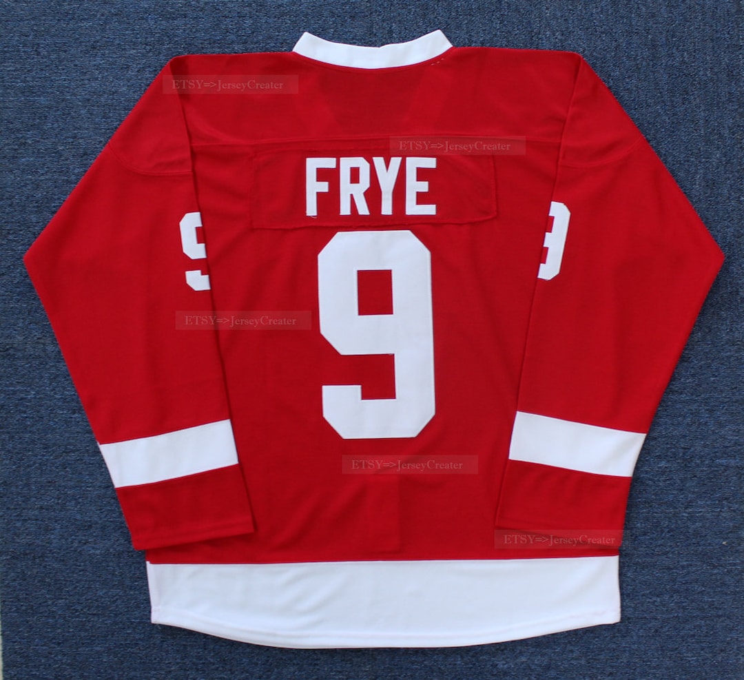 Movie 1986 Cameron Frye #9 Ice Hockey Jerseys Red Stitched;toddler ...